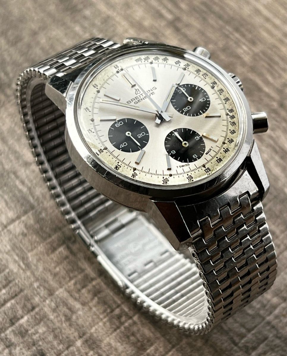 Breitling 815 Chronograph 3510.50.00 - on RARE Original Breitling Sign ...